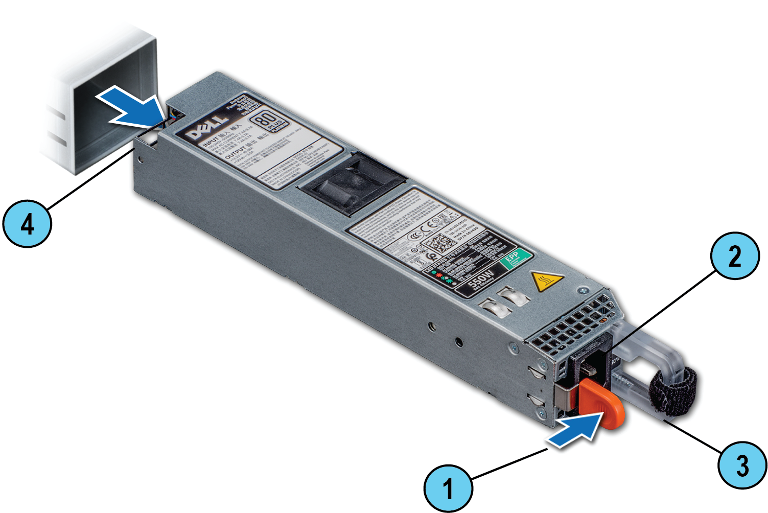 Smart-1 600-M Installing and Removing AC PSUs