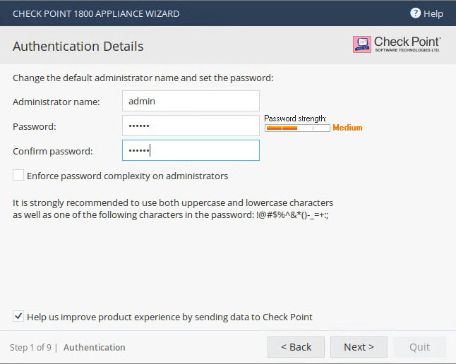 Authentication Details