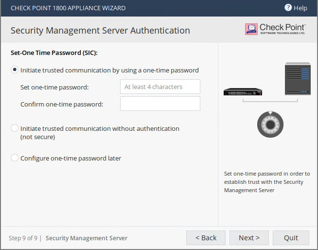 Security Management Server Authentication