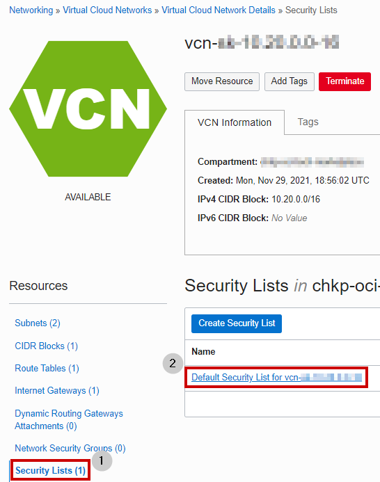 Deploying A Check Point Cluster In Oracle Cloud Infrastructure