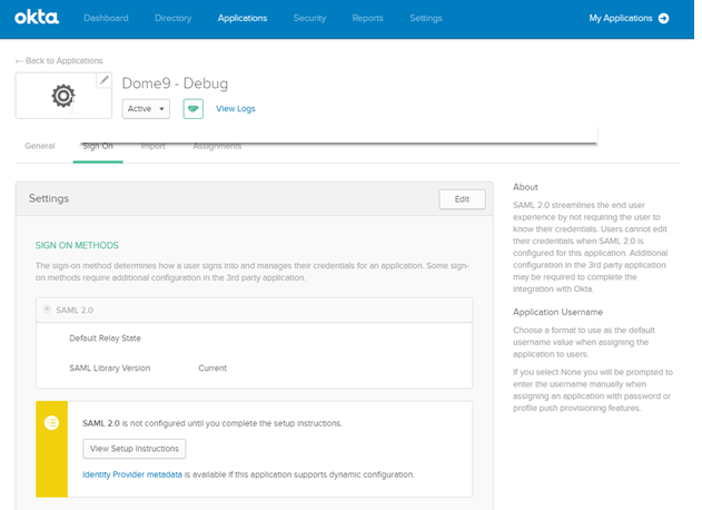 Configure SSO JIT Provisioning on Okta