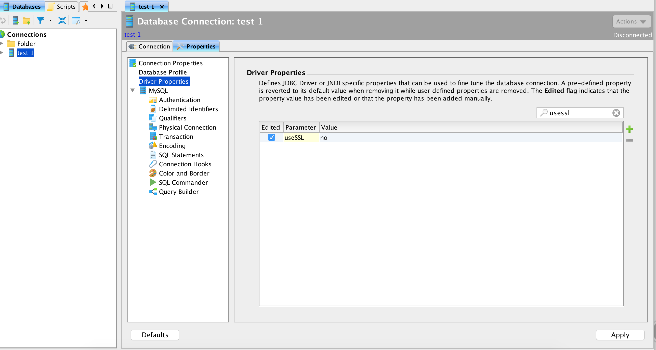 Database Application Example