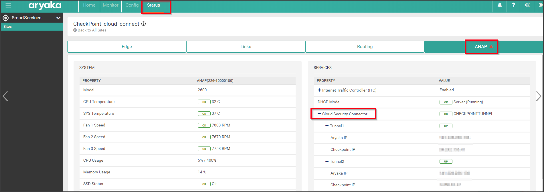 Configuring the SD-WAN Device