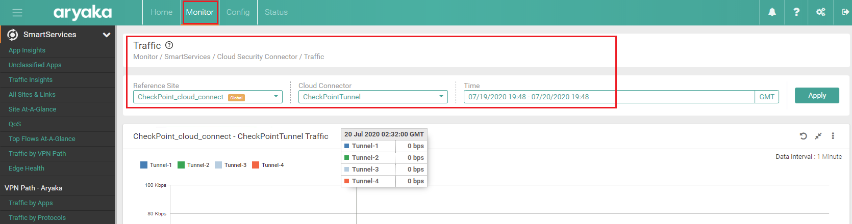 Configuring the SD-WAN Device