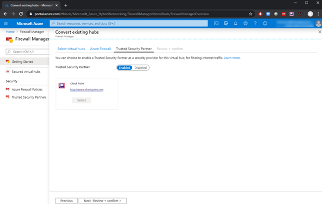 Configuring Azure Virtual WAN