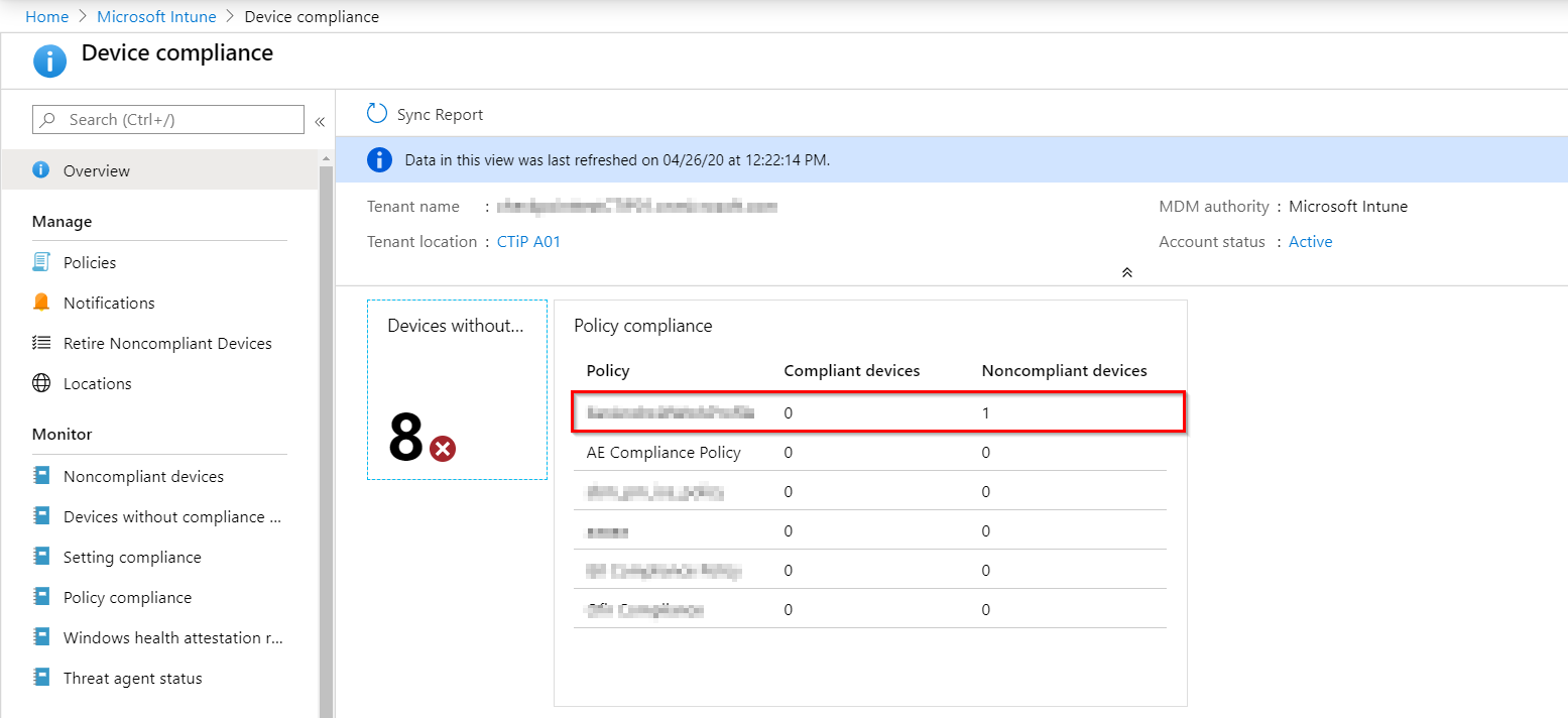 Testing High Risk Activity Detection and Policy Enforcement