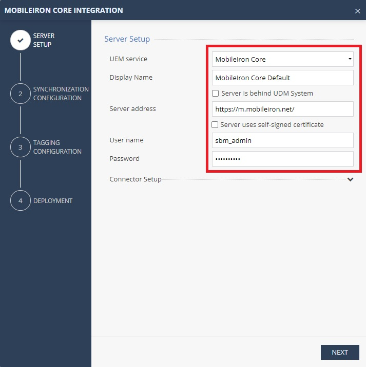 Configuring The Check Point SandBlast Mobile Dashboard Integration Settings