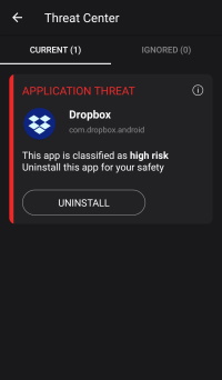 Harmony Mobile Protect App Operation