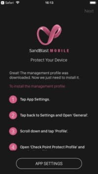 Harmony Mobile Protectアプリのインストール