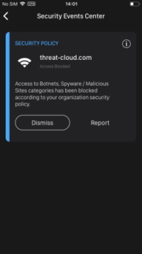 Harmony Mobile Protectアプリの操作