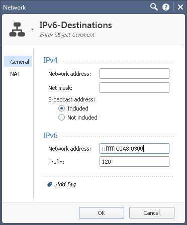 Working with NAT64 Rules