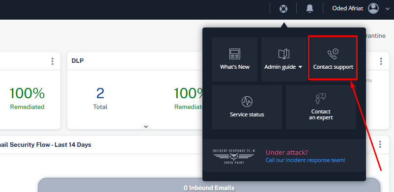 sk183149 - How to Submit and Manage Tickets with Check Point Harmony ...
